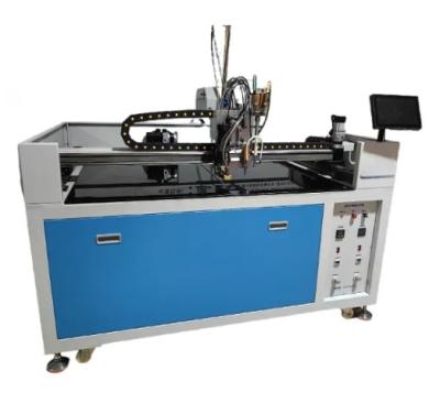 China Precision Adhesive Application  Elegant Silicone Pattern Machine for Supportive Seamless Lingerie Manufacturing for sale