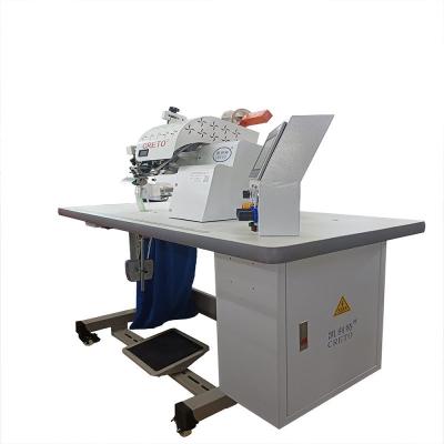 China CRETO Low Price New Seamless Swimwear Garment Shops Curtain Sewing Machine PLC Core Components 1 Year Warranty Vietnam Apparel for sale