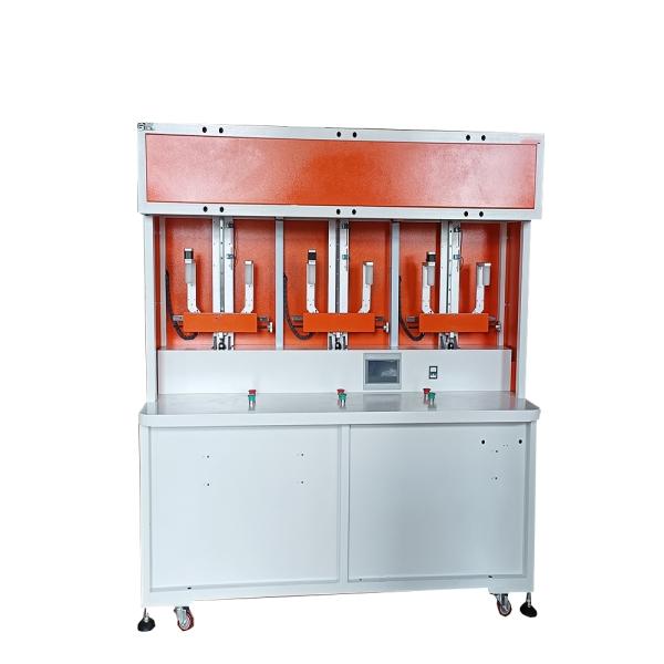 Quality SH-103  Seamless  Bonding Technology 3 Station Pneumatic Cold and Hot Pant Head Heat Press Machines for Seamless Men's Underwear for sale