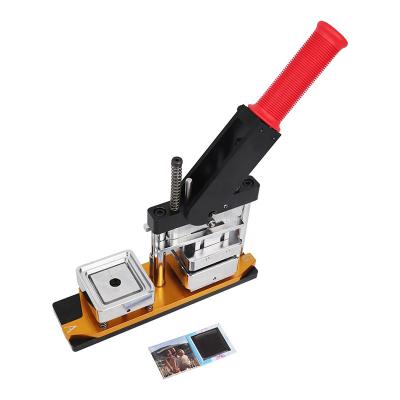 China Fridge Custom Refrigerator Magnets DIY Sticker Machine Magnet Press Machine Refrigerator Sticker Machine for sale