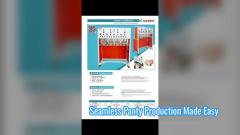 Which equipment to make a seamless panty production line？