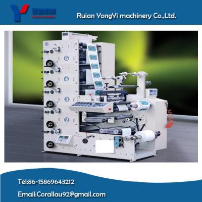 China IR UV flexo sticker label printing machine ( With die cutting and slitting) for sale
