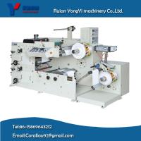 China IR UV flexo sticker label printing machine ( With die cutting and slitting) for sale