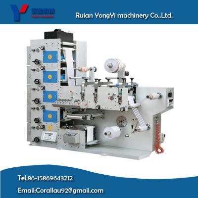 China High Speed Adhesive tape flexographic label printing machine for sale