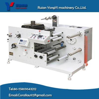 China Single color stickers flexo printing and die cutting machine and sticker printing for sale