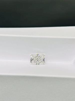 China Large Size Stone 5.3ct Radiant Shape Lab Created As Grown Untreated CVD Diamond IGI Certified Factory Direct Sale for sale