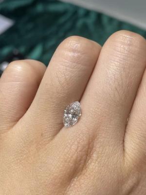 China Multi Gekweekte de Diamant1.58ct Peervormige Witte Cultuur van Groottecvd Laboratorium Te koop