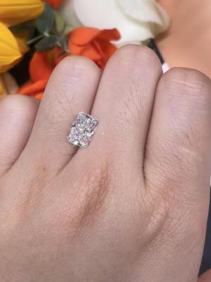 중국 대가 CVD 실험실 자란 다이아몬드 광광 모양 IGI 인증 1ct F VVS2 판매용