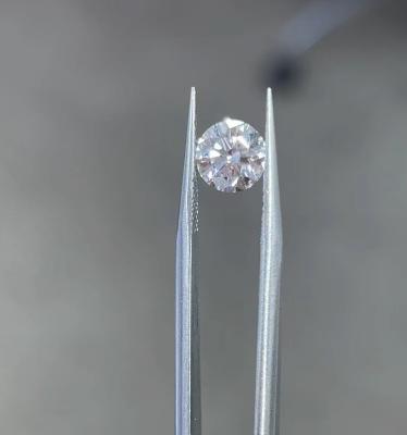 China Large Size 4ct Lab Created Synthetic Diamonds White Round Brilliant Cut IGI Certified for sale