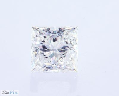 중국 IGI 인증과 다이아몬드 나석 CVD 실험실 그로운 무색인 공주 형태 3ct~3.4ct 인조 다이아몬드 판매용