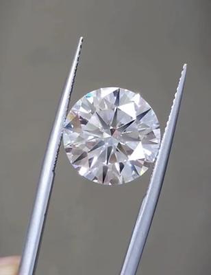 중국 IGI 인증 합성 원형 다이아몬드 DEFG 보석 장식 CVD 흰 다이아몬드 판매용