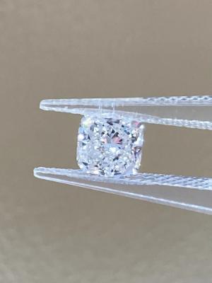 Κίνα 1.05CT τετραγωνικό μαξιλάρι κόψιμο εργαστηρίου δημιουργήθηκε λευκά διαμάντια F VVS2 CVD εργαστηρίου καλλιεργημένο διαμάντι προς πώληση