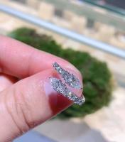China Lab Created White Diamond 1.02ct Cushion Shape Ring Excellent Cut CVD for sale