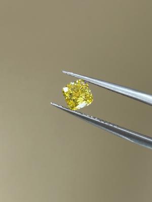 China Cushion Lab Grown Diamonds IGI Certified Diamonds Lab Created Yellow Diamonds HPHT for sale