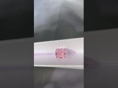 Pink Cushion CVD Diamond