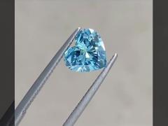 Blue Heart CVD Diamond