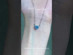 Diamond Pendant Necklace Setting Pendant Engagement Jewelry Lab Created Colored Diamonds