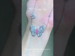 Lab Diamond Jewelry Diamond Pendant Necklace Jewelry Design Value Product Butterfly Product