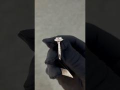1.006ct Round around the drill Women's Ring