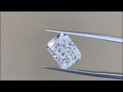 Lab grown diamond CVD Radiant Cut 1-15 carat DEF VS-VVS1
