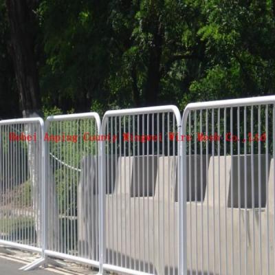 China used crowd control barriers /barricades temporary fence for sale for sale