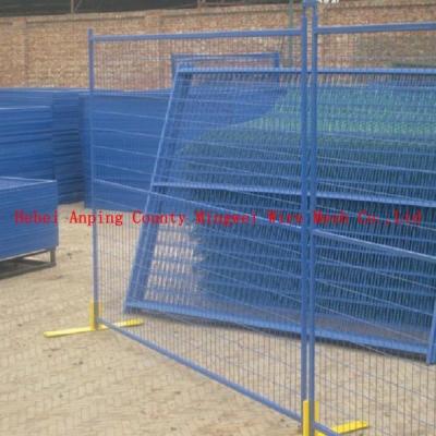 China Portable Australia weightlight temporary fence with feet for sale