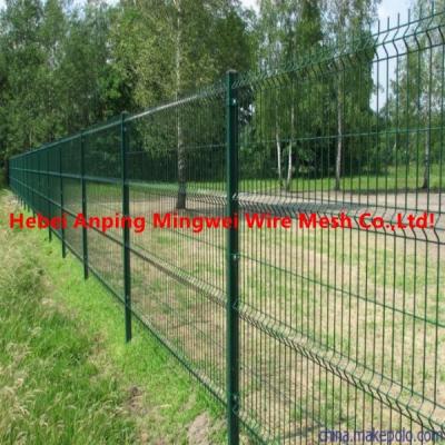 China Hot Selling High Quality Powder Coated Green 3 Folding Welded Wire Mesh Fence In 2015 for sale