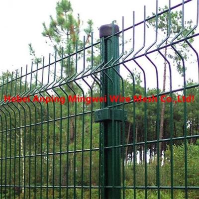 China Hot selling pvc coated curvy garden fence factory with low price for sale