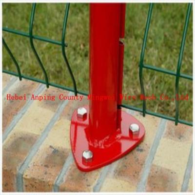 China Hot selling high quality Powder coated green 3 folding welded wire mesh for sale