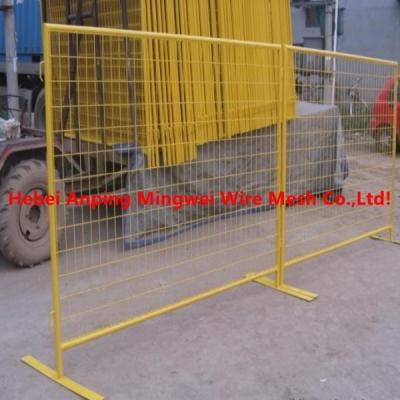 China Canada portable fencing, temp fence(factory) for sale