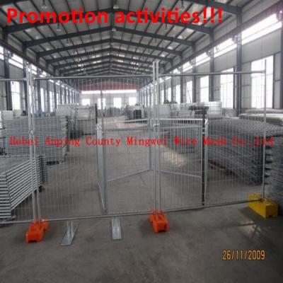 China Australia or Canada high standard galvanized  temporary fence(100% professinal factory) for sale