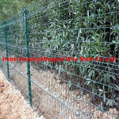 China Curvy PVC Coated Welded Wire Mesh Fence Manufacturer for sale
