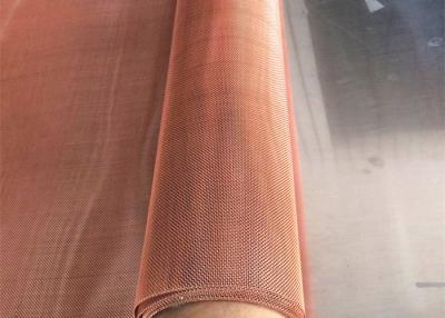 Cina Rete metallica di filo di rame tessuta saia di rame di stile del tessuto del panno di maglia di 250 maglie in vendita