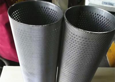 Cina Rete metallica sinterizzata 50 micron, tubo filtrante ad alta resistenza del reticolato termoresistente in vendita