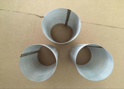 China 0.025 - Malha da liga do cilindro do elemento de filtro da rede de arame de 2,5 milímetros para o filtro de água à venda