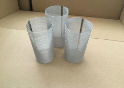 China 0.025 - Malha da liga do cilindro do elemento de filtro da rede de arame de 2,5 milímetros para o filtro de água à venda