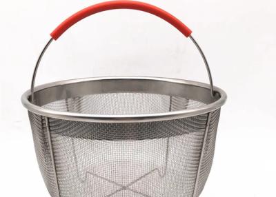 Cina Canestro di superficie polacco del vapore del vaso di istante dell'elemento filtrante della rete metallica 48 X.25 X 6cm in vendita