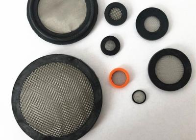 中国 1/2のインチのステンレス鋼のゴム製網の洗濯機のホース フィルターこし器 販売のため