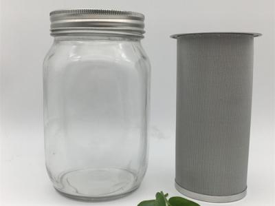 China Het Element van de het Netwerkfilter van de 150 Microndraad voor Roestvrij staalkoude brouwt Koffiefilter Te koop