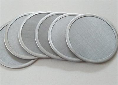 中国 カスタマイズされた金網のフィルタ・ガーゼ、ろ過のための金属のフィルタ・ガーゼ ディスク 販売のため