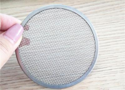 中国 カスタマイズされた金網のフィルタ・ガーゼ、ろ過のための金属のフィルタ・ガーゼ ディスク 販売のため