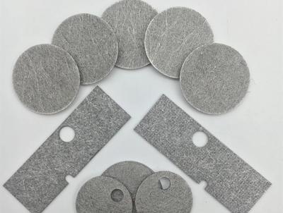 中国 15cm FeCrAlは網目スクリーンのプラスチック企業のための焼結させたフェルト フィルター ディスクを焼結させました 販売のため