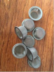 China Opnieuw te gebruiken van de het Roestvrije staaldraad van het 60 Netwerkmessing van het de Doektitanium het Kristaldarm 0.15mm Draad Dia Te koop