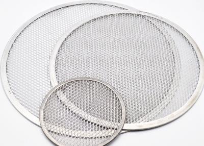 China Het Scherm van de het Metaalfilter van de aluminiumkeuken 6 10 12 14 Duimroestvrij staal 304 het Pizzascherm Te koop