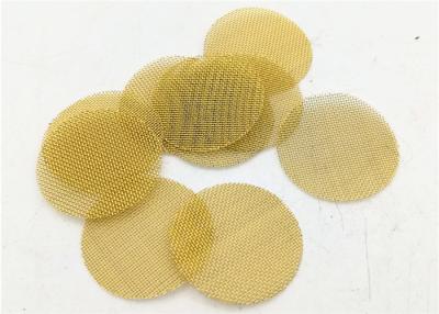 China 19 20mm diameter om het het netwerkscherm van het messingsmetaal voor rokende pijpfilter Te koop