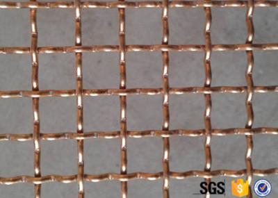 Cina Rete metallica del bronzo fosforoso di 300 maglie colore dell'ottone del rame di lunghezza di 30 m. in vendita