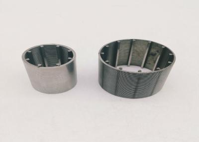 中国 耐久の金網の濾材のジョンソンのくさびワイヤー水十分スクリーン25ミクロン スロット サイズ 販売のため