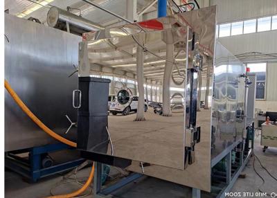 China Elektrische verwarming Industrieel voedsel Vacuüm Vries droge vruchtmachine for sale