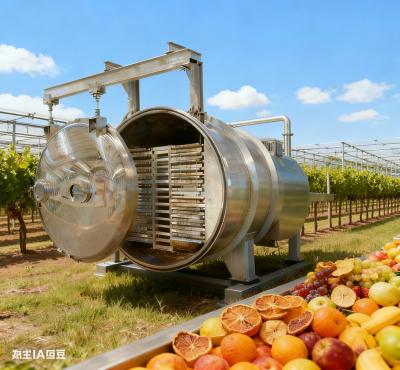 China Scale your food preservation. Our large-capacity freeze dryer ensures commercial-grade quality, high throughput, and superior nutrient retention for sale