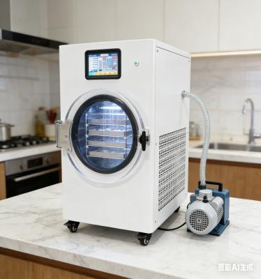 China Smart Kitchen Essential! Tabletop Freeze Dryer Creates Long-Lasting Camping Food & Crispy Snacks for sale